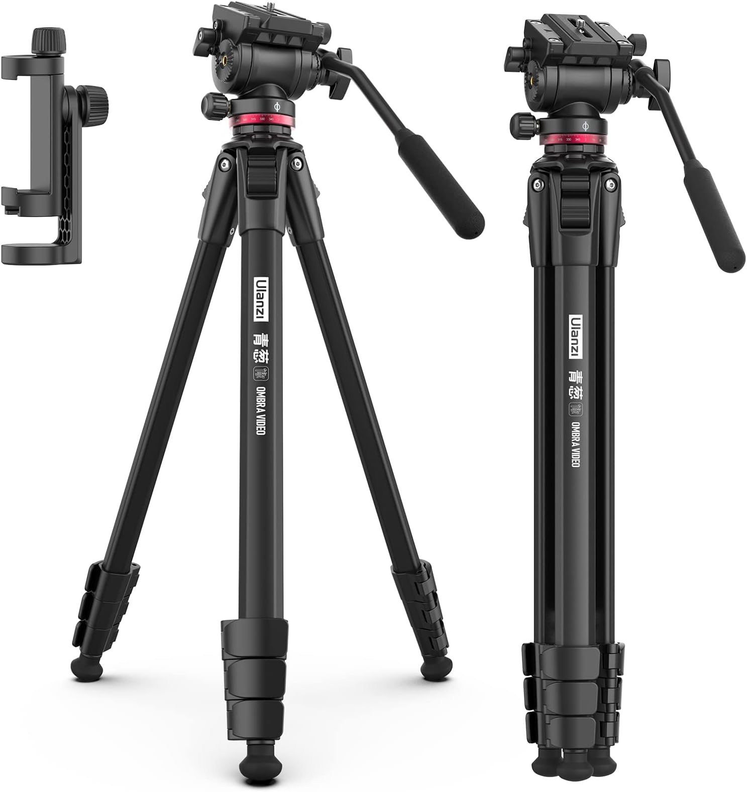 NEEWER 72 inch Camera Tripod Monopod with Center Column and Ball Head ...