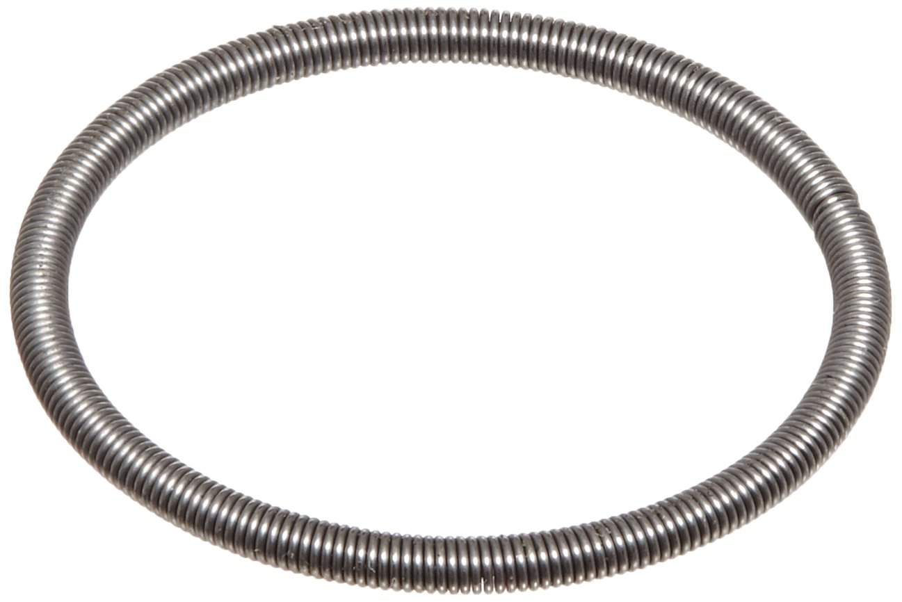 Interlock Garter Spring, Hard Drawn Steel, Inch, 0.062" OD, 0.01" Wire ...