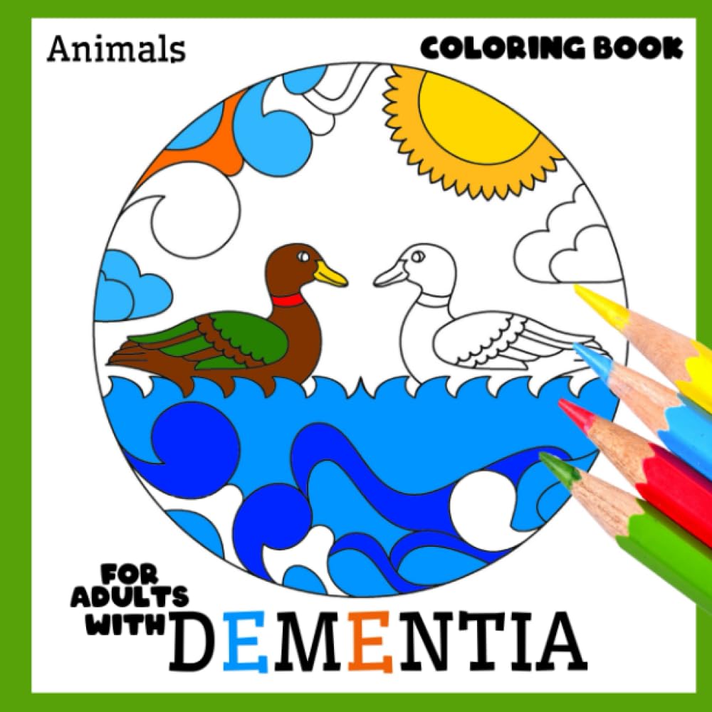 Coloring Pages For Adults With Dementia Large Print 17 Coloring Pages