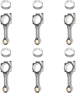 Amazon.com: Wieoncke 6pcs Connecting Rod With Bearing 160-8199 1608199 ...