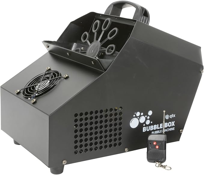 Qtx Bubble Box Bubble Machine: Amazon.co.uk: Electronics & Photo