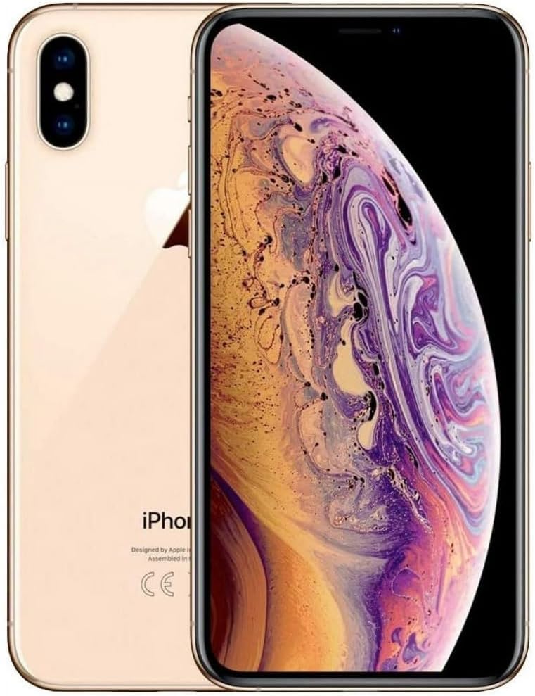 Apple iPhone Xs Max, Fully Unlocked 6.5in, 256 GB - Gold (Renewed ...