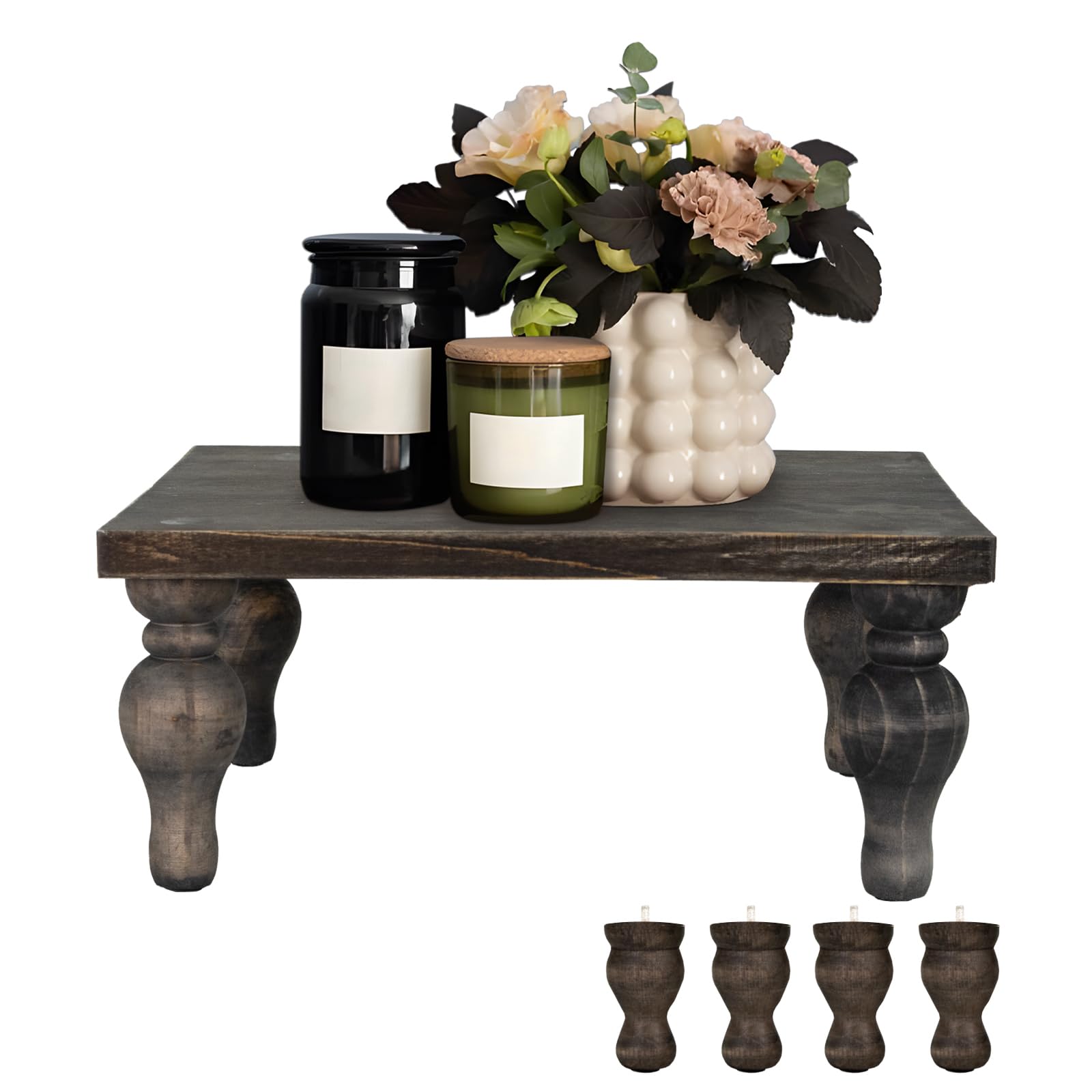 Amazon.com: MAONAME Decorative Wooden Display Riser, Farmhouse Wood ...