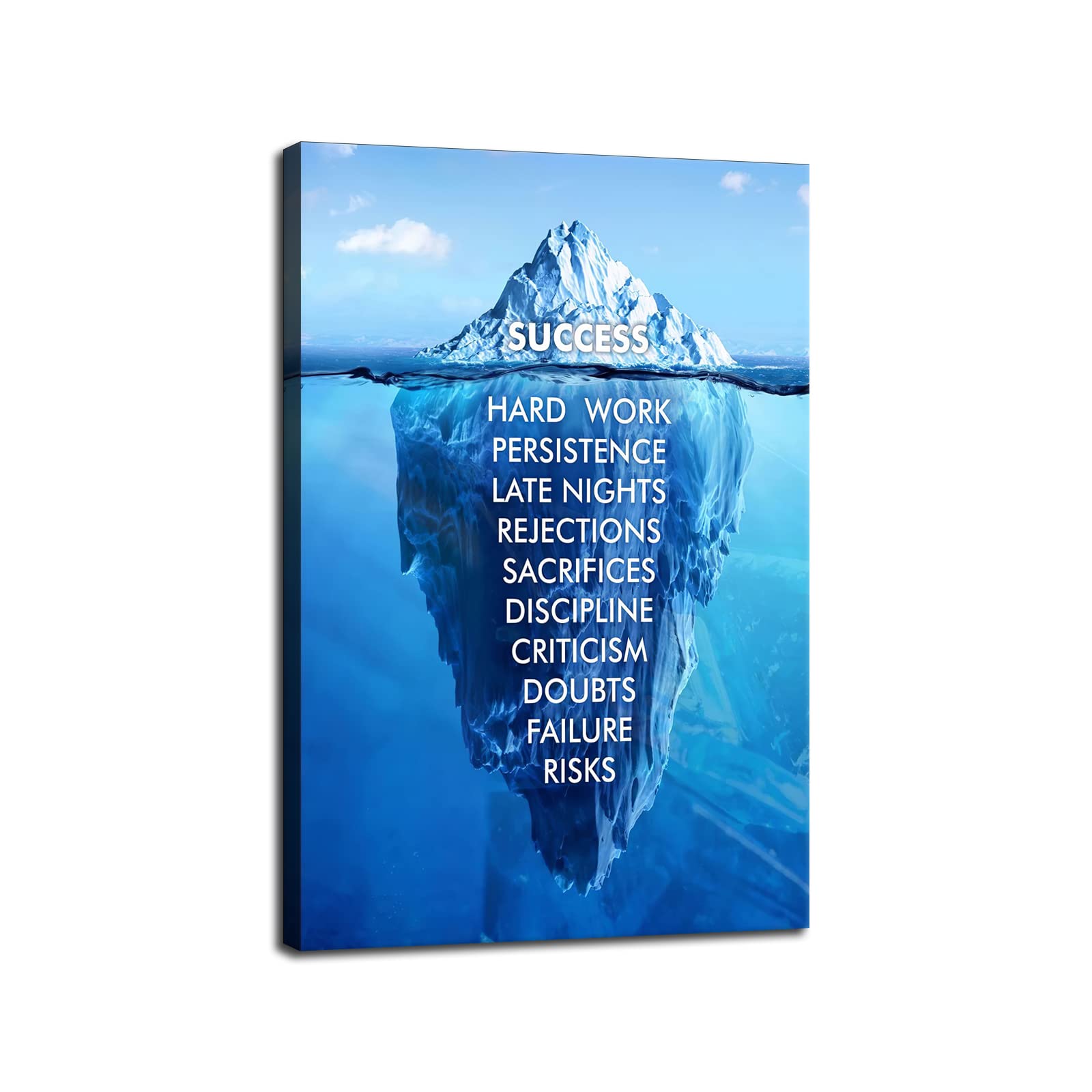 Amazon.com: Motivational Canvas Wall Art Inspirational Entrepreneur ...