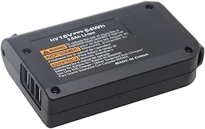 Amazon.com: xiixtoo BH50000 Replacement 3.0Ah 18V Lithium-ion Battery ...