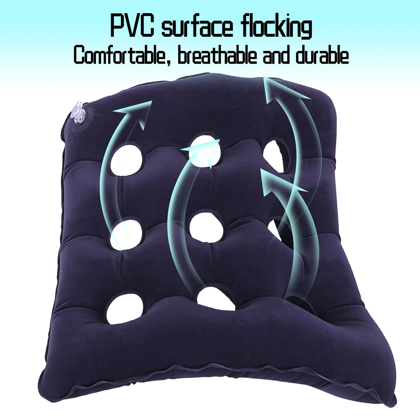 Rhinenet Air Inflatable Seat Cushion for Pressure Sores, Pressure ...