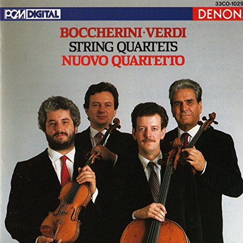 Amazon.com: Luigi Boccherini & Giuseppe Verdi: String Quartets : Nuovo ...
