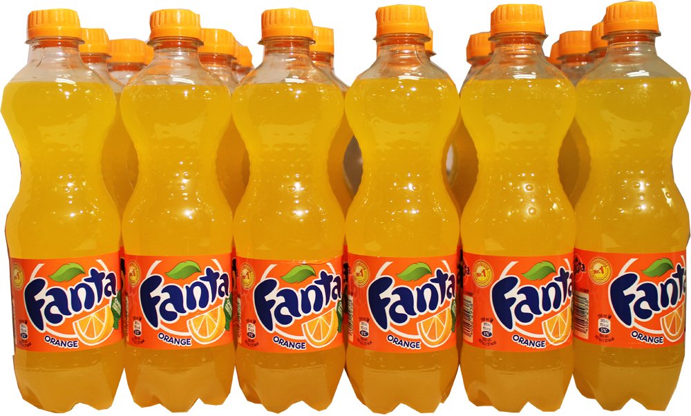 Amazon.com : European Fanta Orange Soda Case of Bottles 24 x 500 ml ...