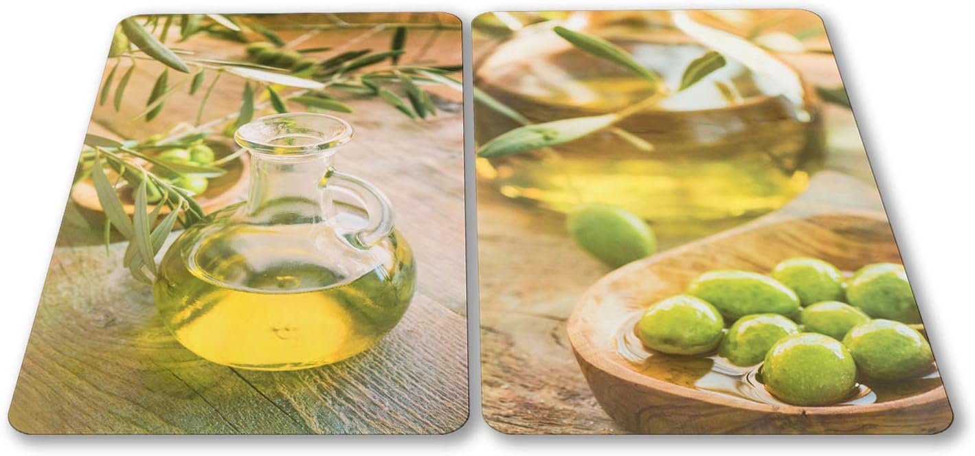 Cache-Plaques Vitrocéramiques 60 x 52 cm (30 x 52 cm Chacun) - Pour ...