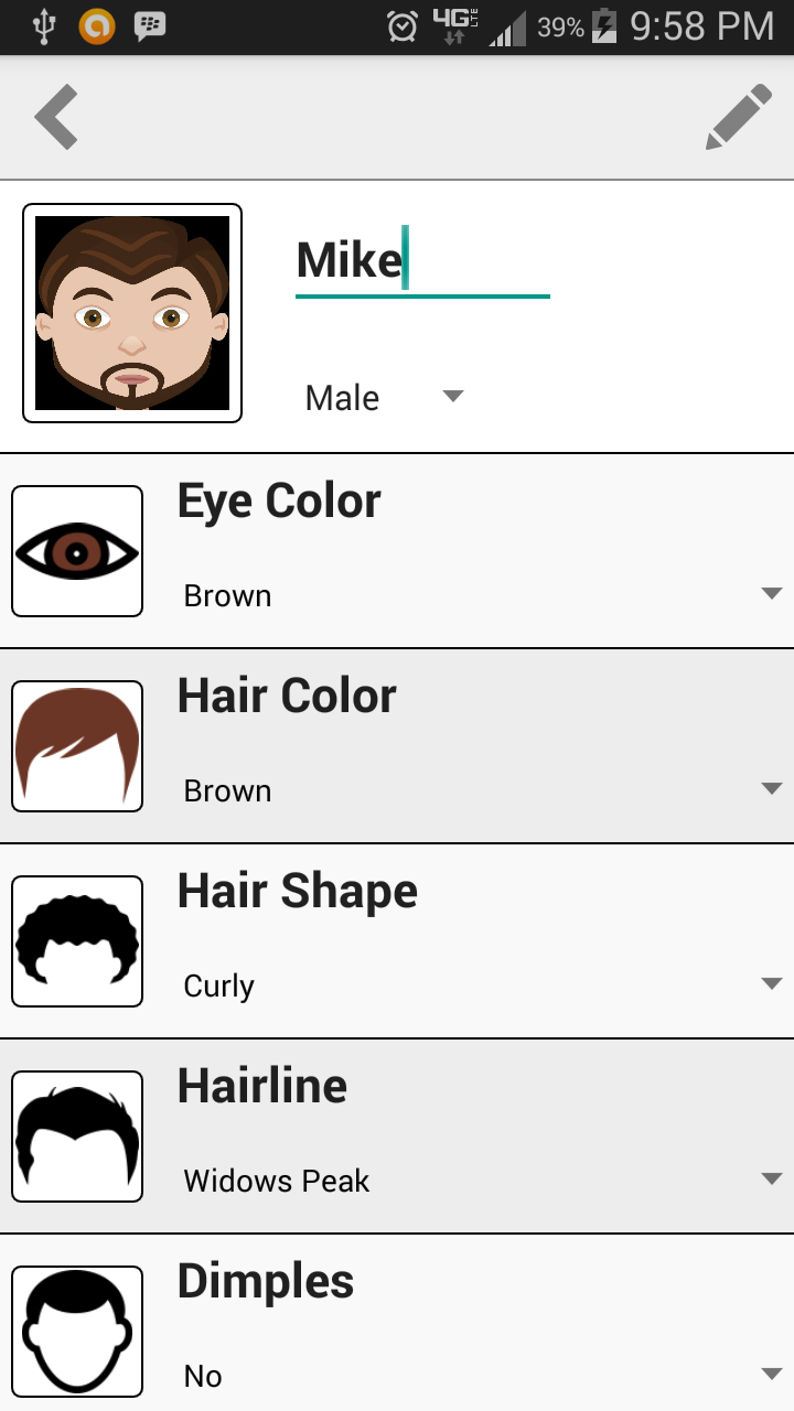 Baby Traits - App on Amazon Appstore