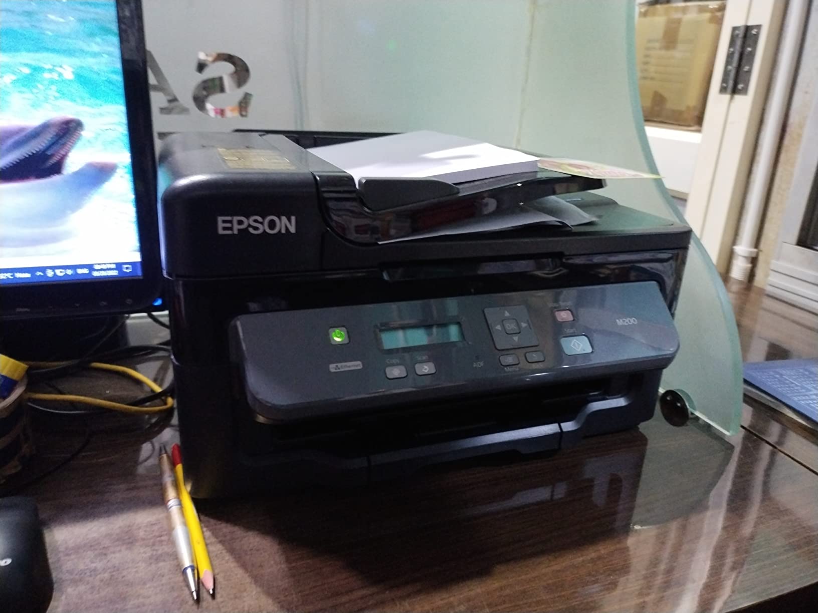 Epson Ecotank M205 Wi-Fi Multifunction B&W Wireless Colour Solid Ink ...