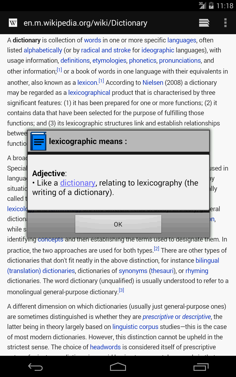 Smart Dictionary Free - App on Amazon Appstore