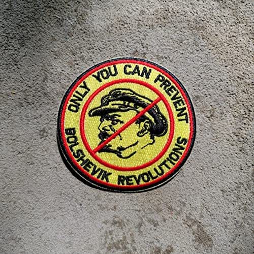 Amazon.com: Communism Only You Can Prevent Bolshevik Revolutions Patch ...