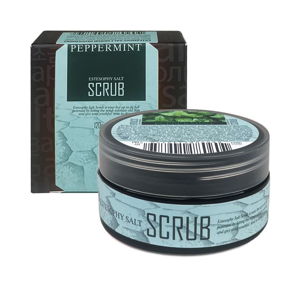 Snapklik.com : Estesophy Salt ScrubPeppermint, Korean Salt Body Scrub ...
