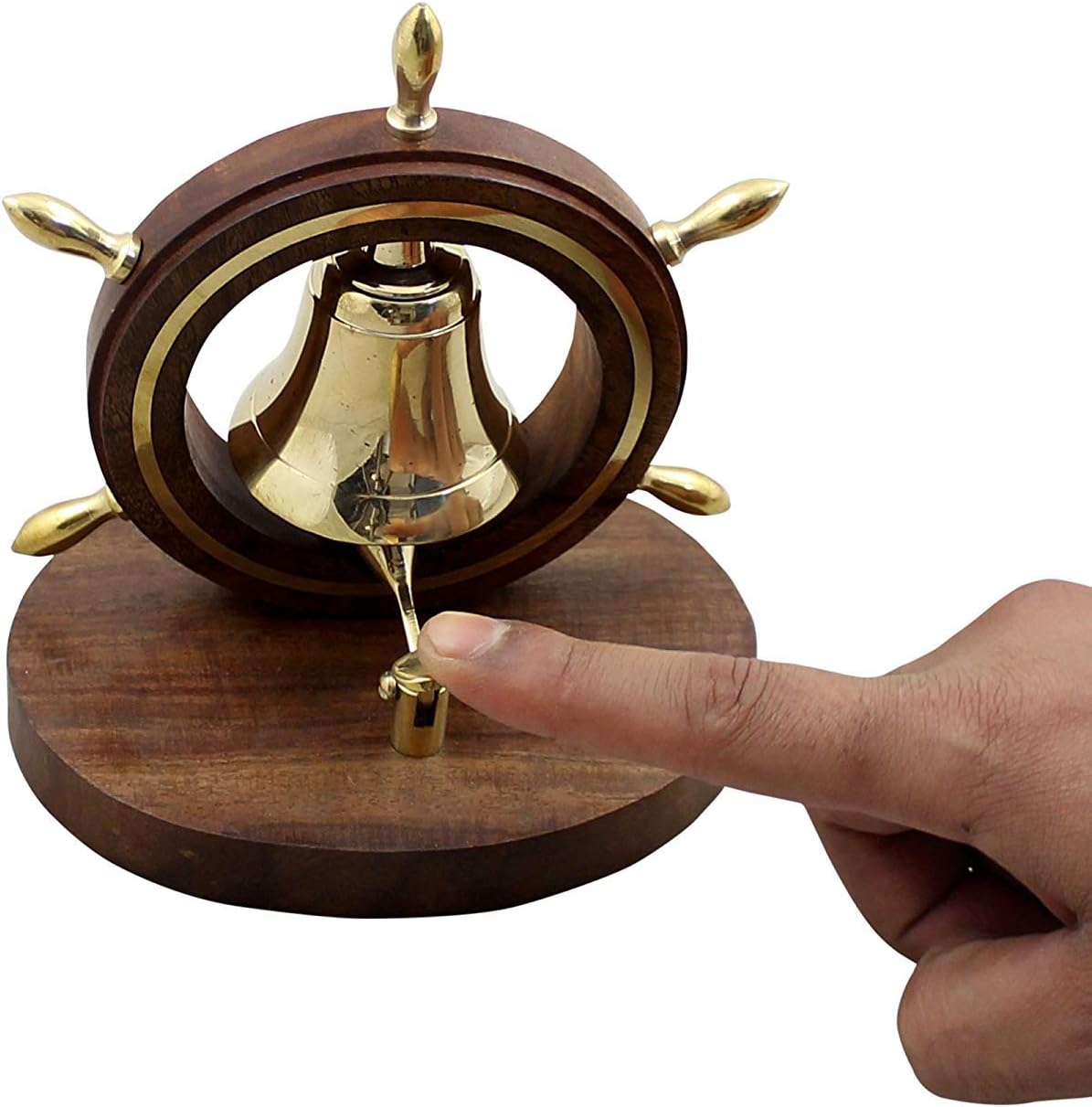 Amazon.com: RoyaltyRoute Office Call Bell Metal Service Ring Bell ...