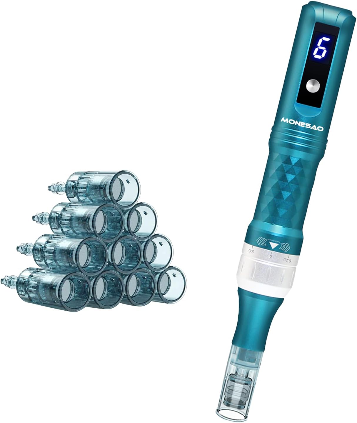 Amazon.com : Home Use Face Hair Beard Microneedling Microneedle Skin ...