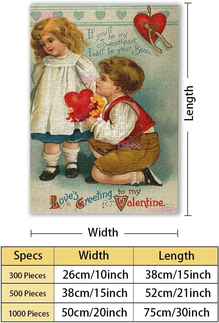 Rompecabezas de San Valentín divertidos para adolescentes, saludos de ...