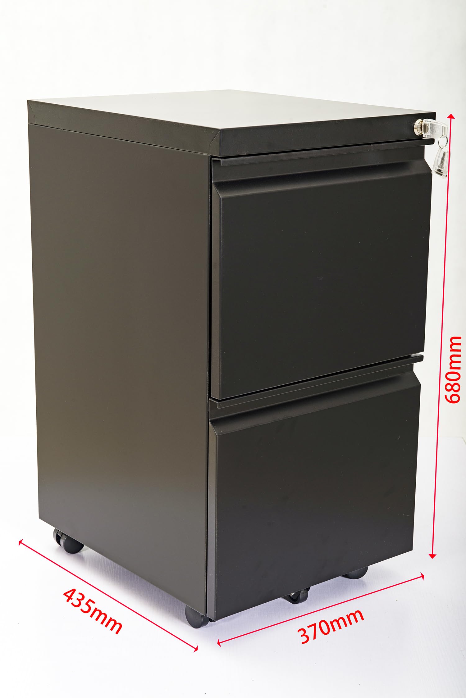 Snapklik.com : Panana 2-Drawer Mobile File Cabinet