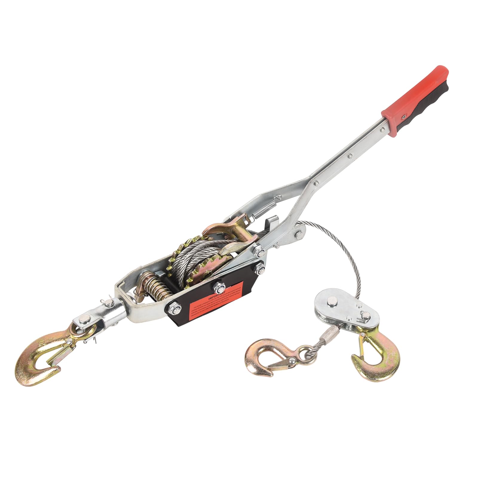 Amazon.com: DAWOT 5T/10000Lbs Heavy Duty Winch with 3m/10ft Steel Cable ...