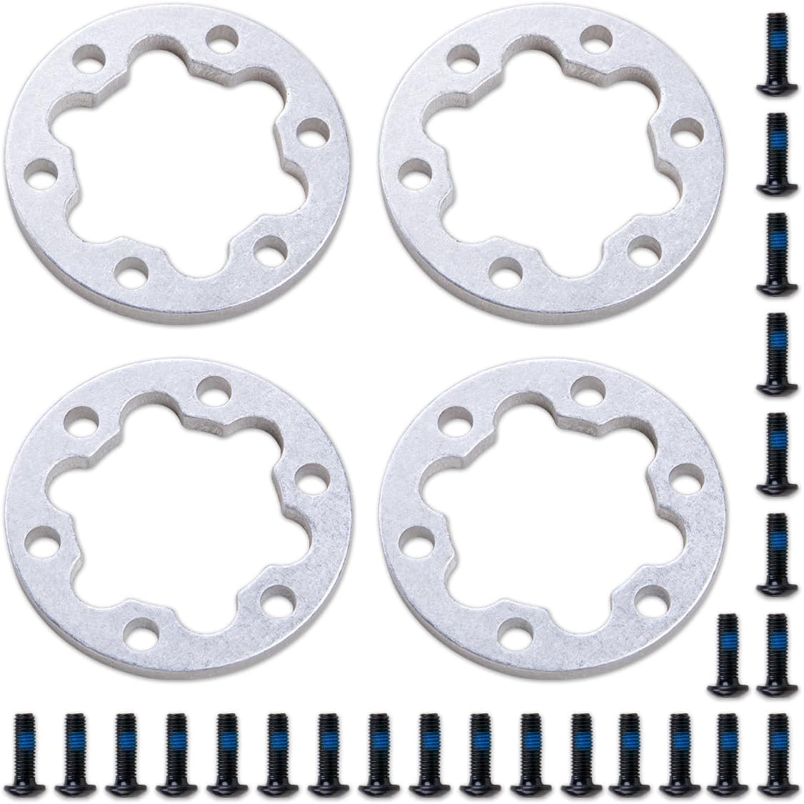 Amazon.com : ZORZA 4Pcs Aluminum E-Bike Disc Brake Spacer Kit 6-Hole ...