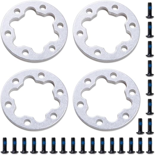 Amazon.com : ZORZA 4Pcs Aluminum E-Bike Disc Brake Spacer Kit 6-Hole ...