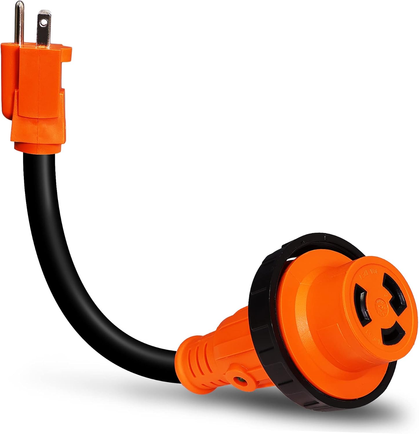 Amazon.com: True Mods 30A to 15A 125V RV Power Adapter Cord Plug ...