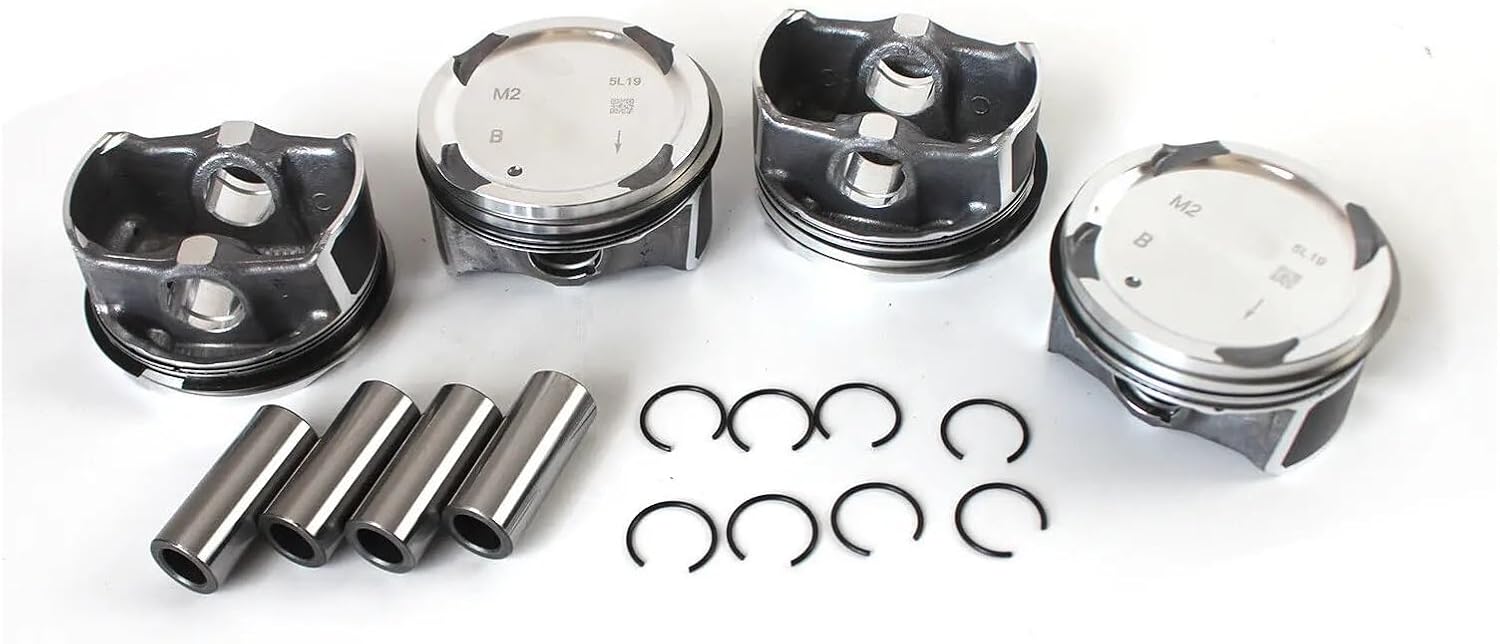 Amazon.com: AOMXUZE 4pcs G4NA Car Engine Pistons & Rings Set Compatible ...