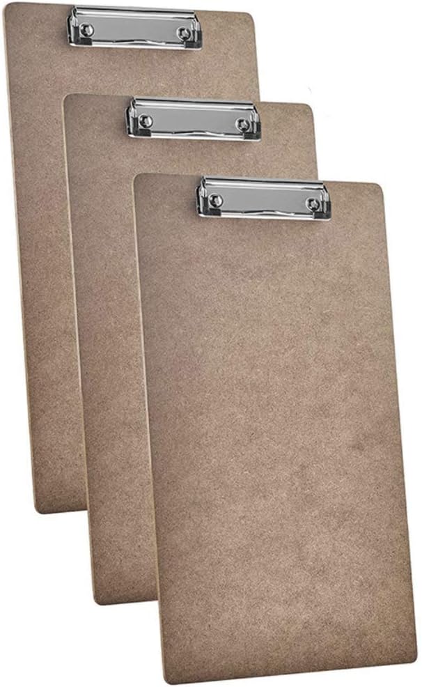 Acrimet Professional Legal Size Clipboard - Low Profile Clip, Hardboard ...