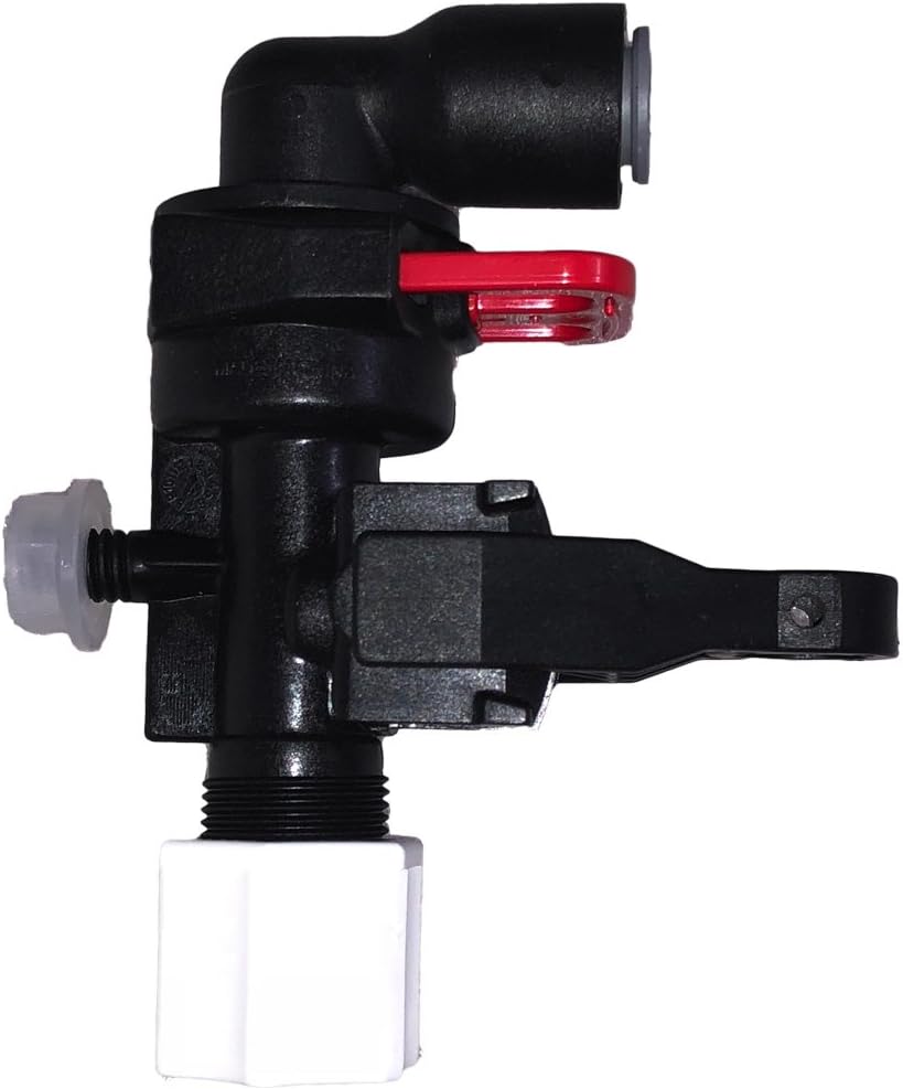 Complete Brine Tank Safety Shut Off with Float and Air Check 3/8-inch ...