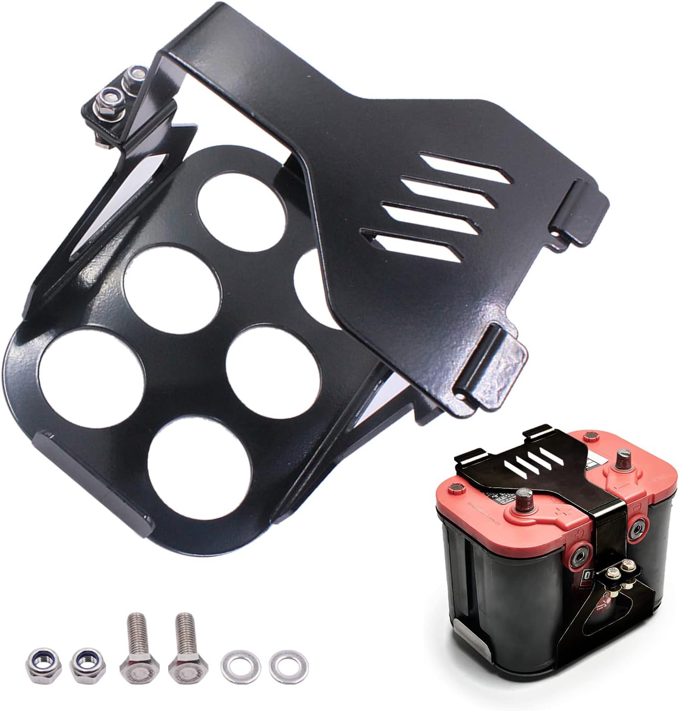 Amazon.com: New Battery box mount Tray Kit Compatible With Red & Yellow ...