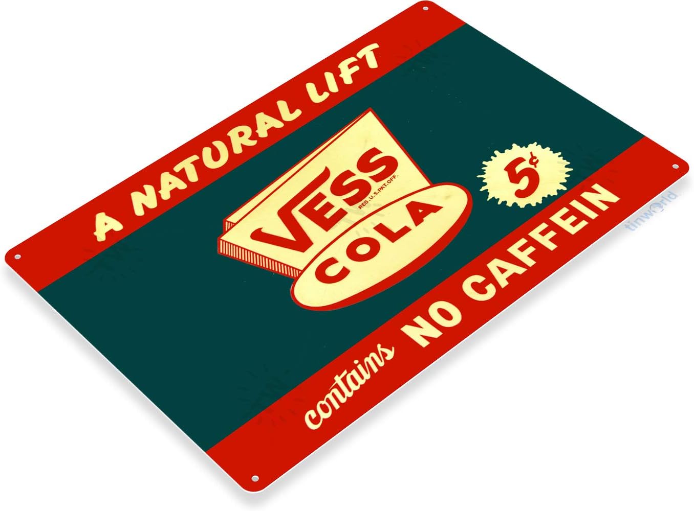 Amazon.com: Tinworld TIN Sign B533 Vess Cola Soda Bar Retro Sign Decor ...