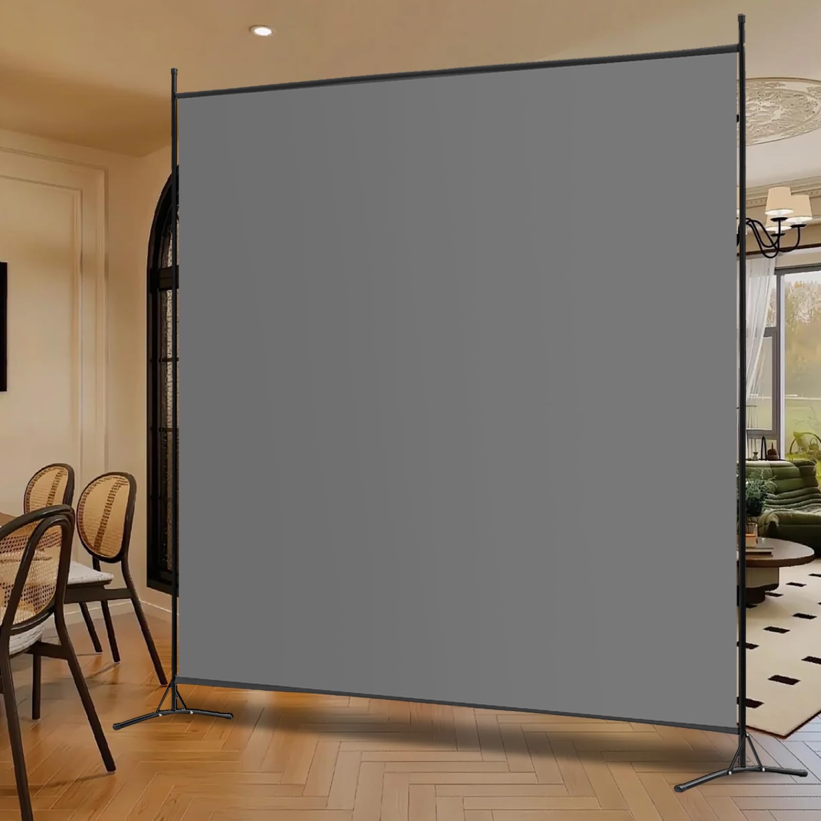Snapklik.com : Room Divider - 6 Ft Single Panel, 69W X 70H Freestanding ...