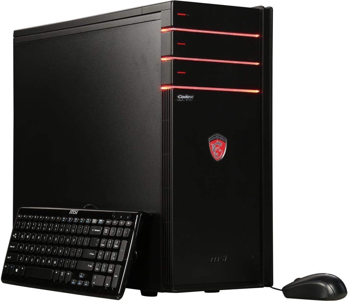 Amazon.com: MSI Codex XE Gaming Desktop Intel Core i7 16GB RAM 2TB HD ...