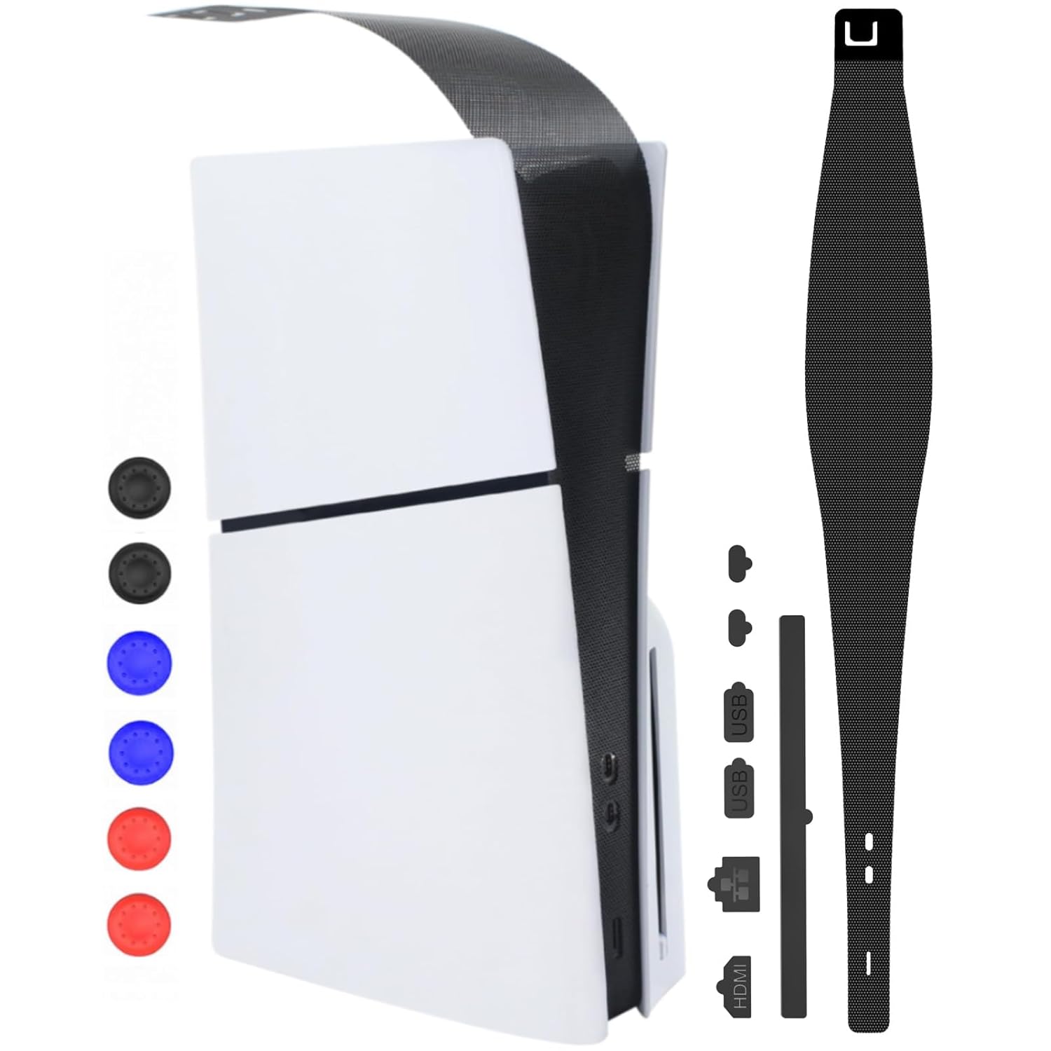 Amazon.com: INITMMO Dust Cover for PS5 Slim Console, PS5 Slim ...