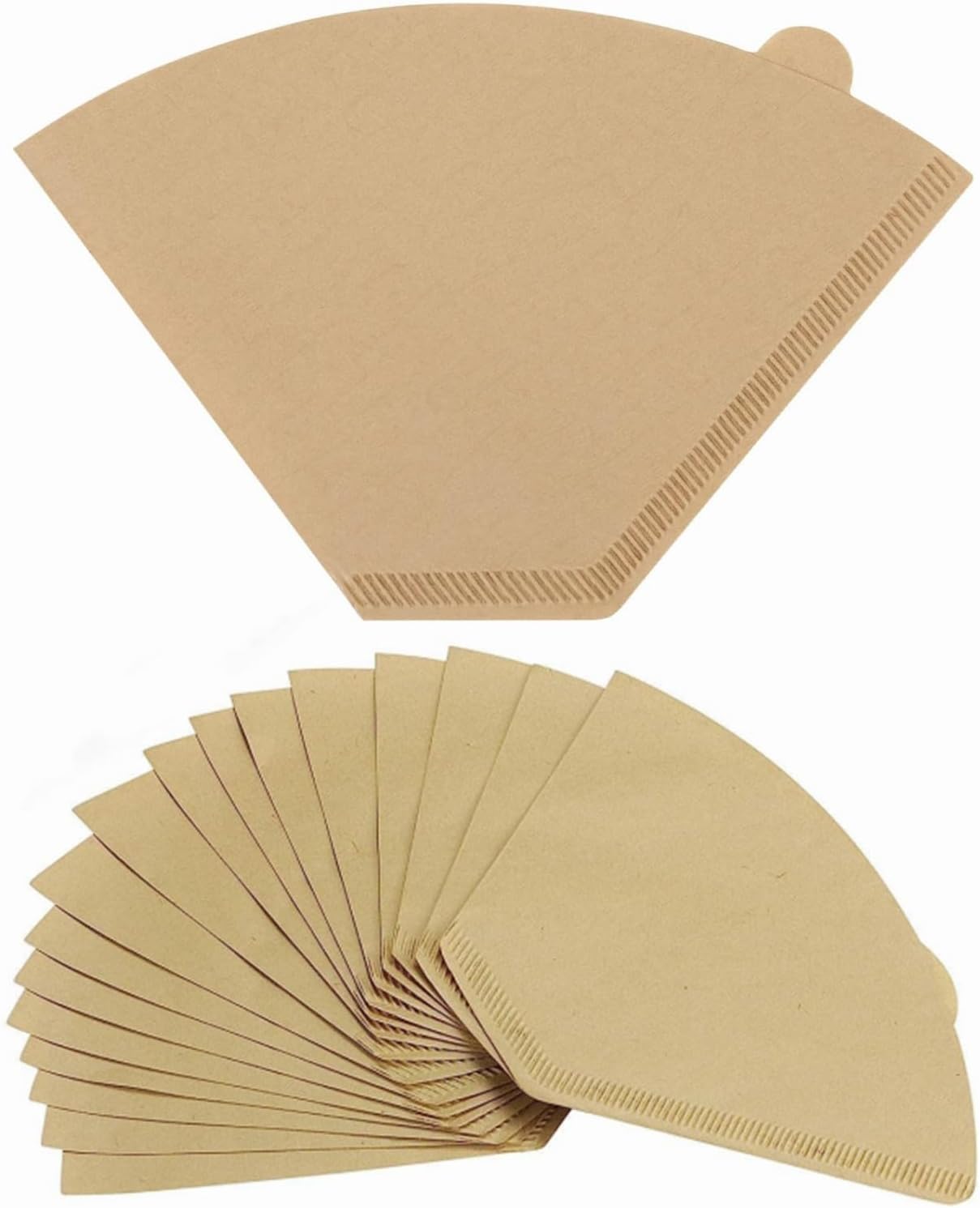 Amazon.com: HWSTON #2 Cone Coffee Filters,100 Count Paper Disposable ...