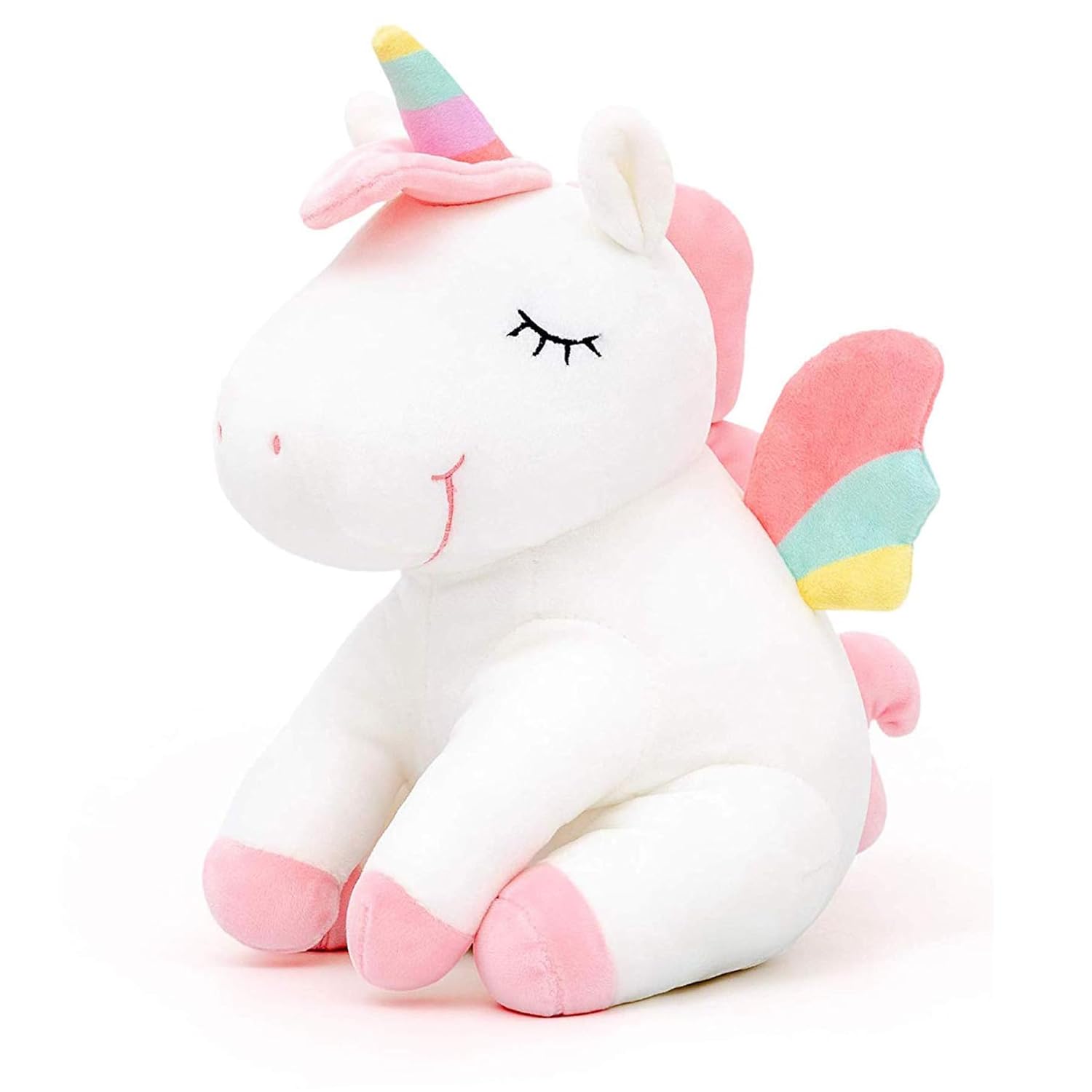 Buy Softwrap Sitting Unicorn Plush Toy | Unicorn Soft Toys for Kids | Soft Toys for Baby Girl ...