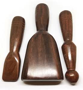 Amazon.com: Knob Tok Sen Hammer Set Wooden Massager Tool Therapy Toksen ...