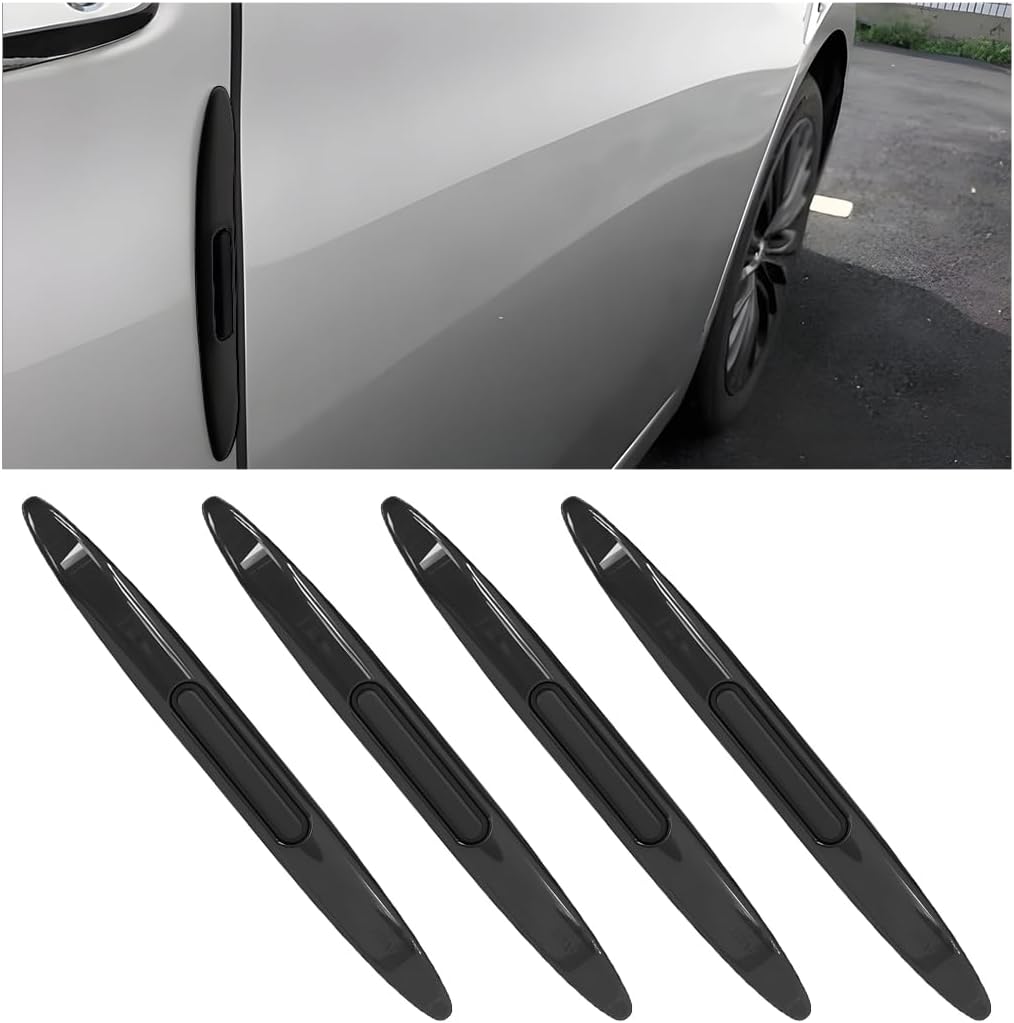CGEAMDY 4 Pieces Car Door Edge Protective Strips, Bumper Guard Anti ...