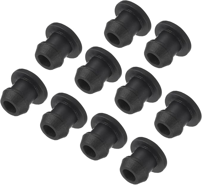 Amazon.com: MECCANIXITY Silicone Snap in Locking Hole Plugs,Rubber ...