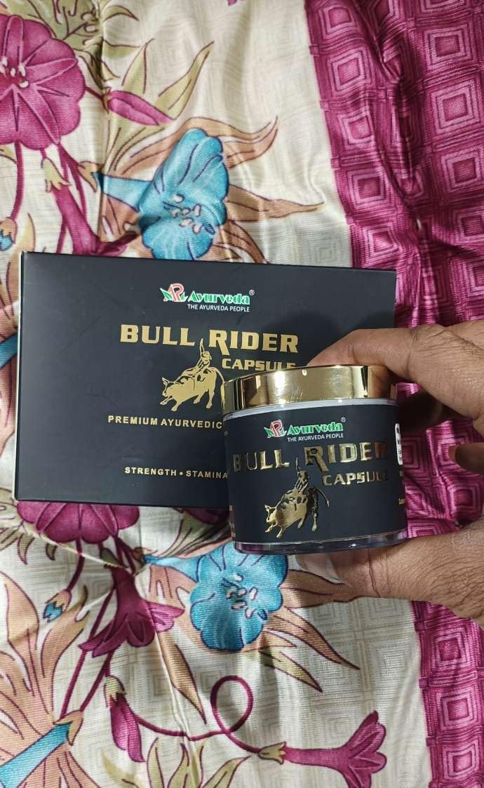 A R Ayurveda Bull Rider Capsule For Strength, Stamina and Immunity| 100 ...
