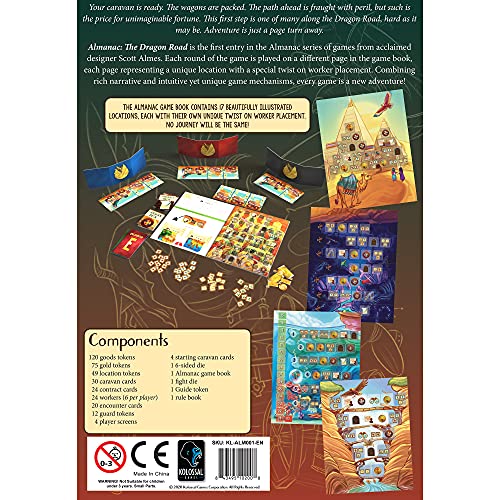 Snapklik.com : Almanac The Dragon Road Board Game Board Games For ...