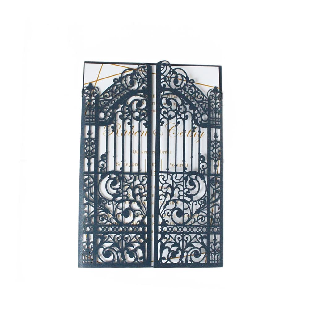 Wrought Iron Gate Wedding Invitation Introducing Our Stunning