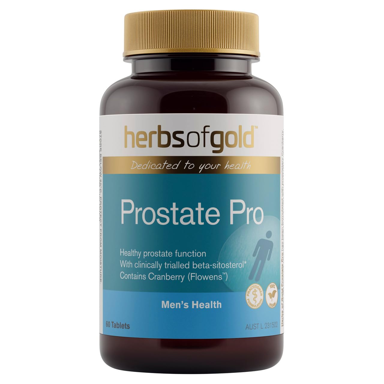 Herbs of Gold Prostate Pro 60 Tablets, 60 count : Amazon.com.au: Health ...