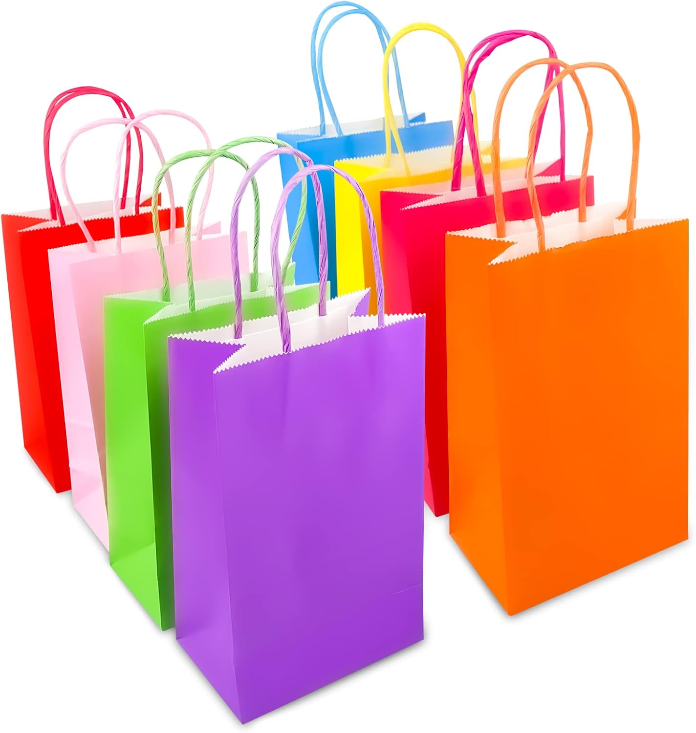 Fousenuk 40 Pièces Pochette Cadeau Anniversaire Enfant avec Poignée, 8 ...