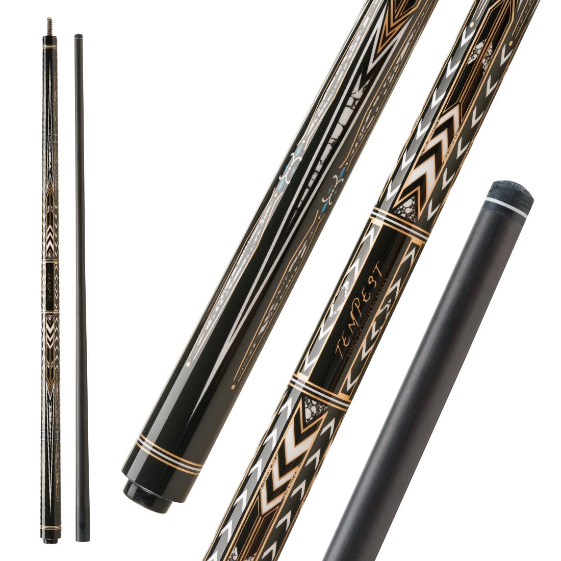 Fury Billiard AF Series Carbon Fiber Pool Cue Stick 12.5mm Professional ...