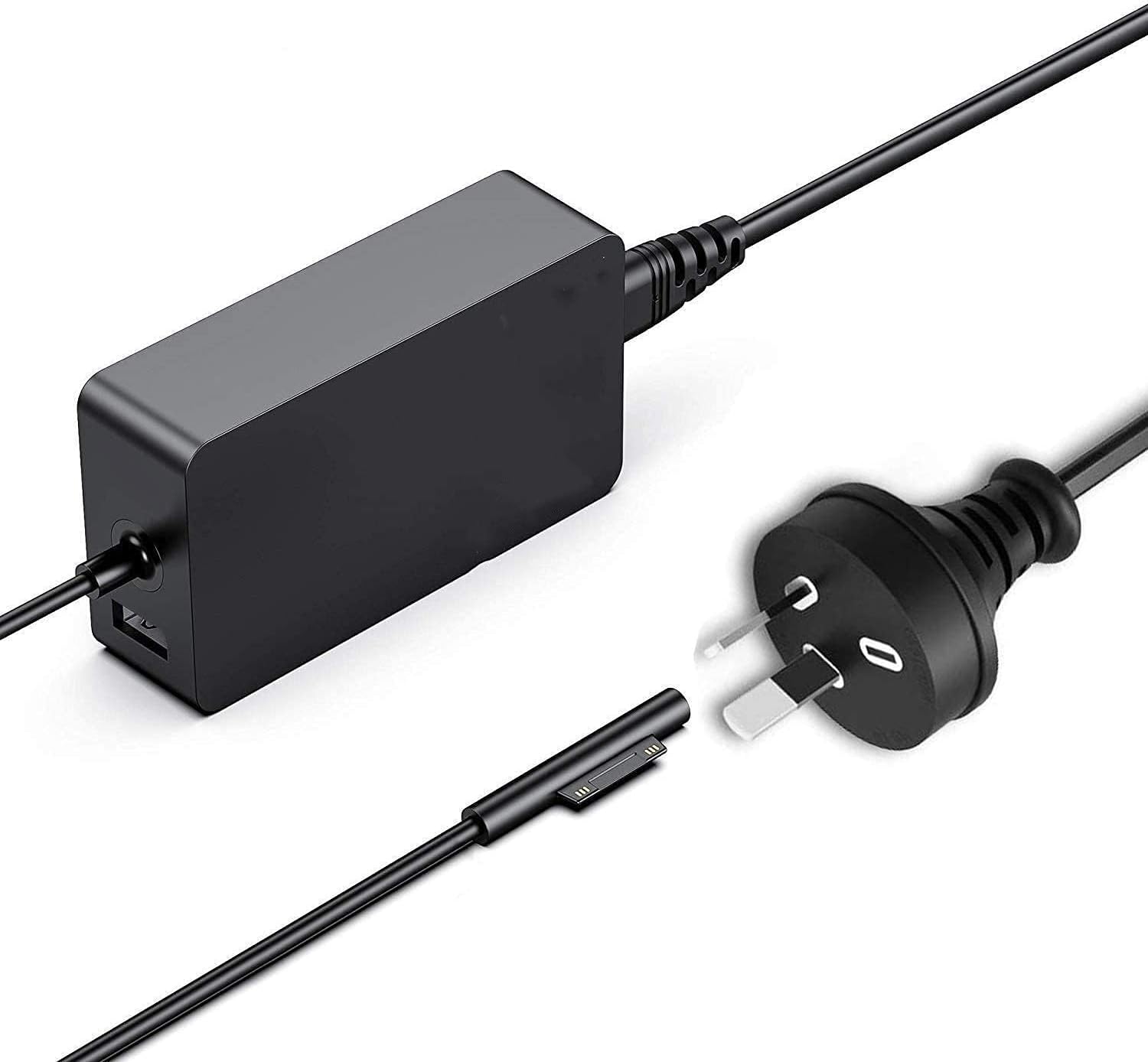 Surface Pro 4 Charger,65W 15V 4A AUKEH Power Supply Adapter for ...