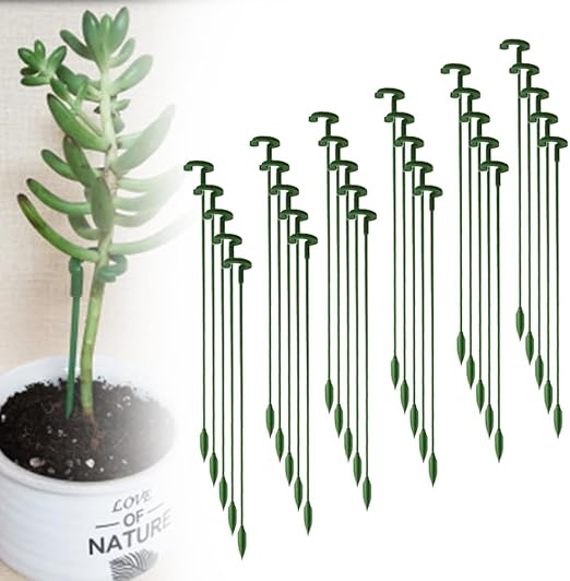 Amazon.com : Plant Support Stake, Upgrade Fiberglass Plant Support ...