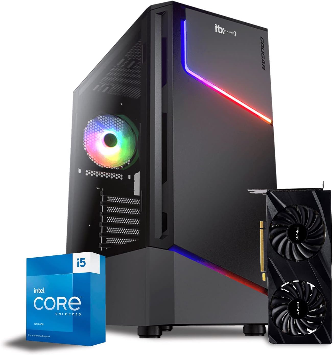 PC Gamer ITX Arena Owned, Core I5 10400F, GeForce RTX 3060 12GB, 16GB ...