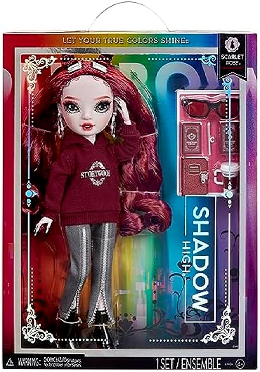 Amazon.com: Rainbow High Shadow High Scarlett - Red Fashion Doll ...