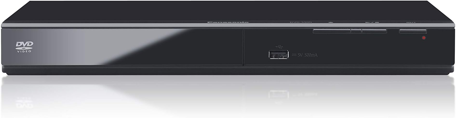 Panasonic DVD-S500EB-K DVD player for TV, Multi Format Playback, USB ...